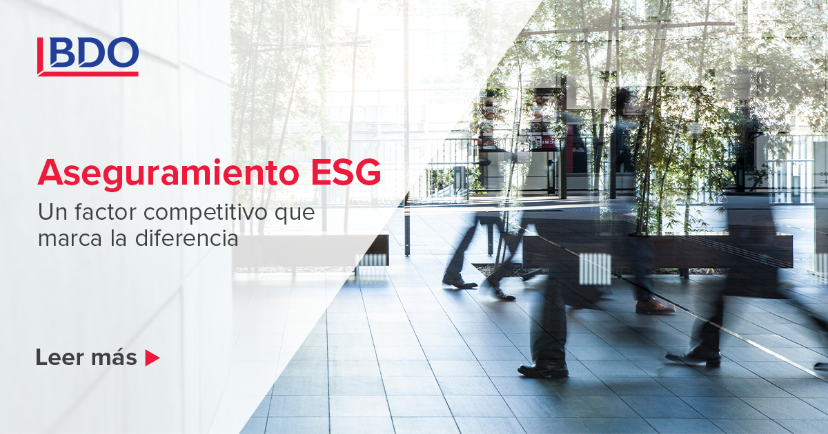 Aseguramiento ESG - BDO
